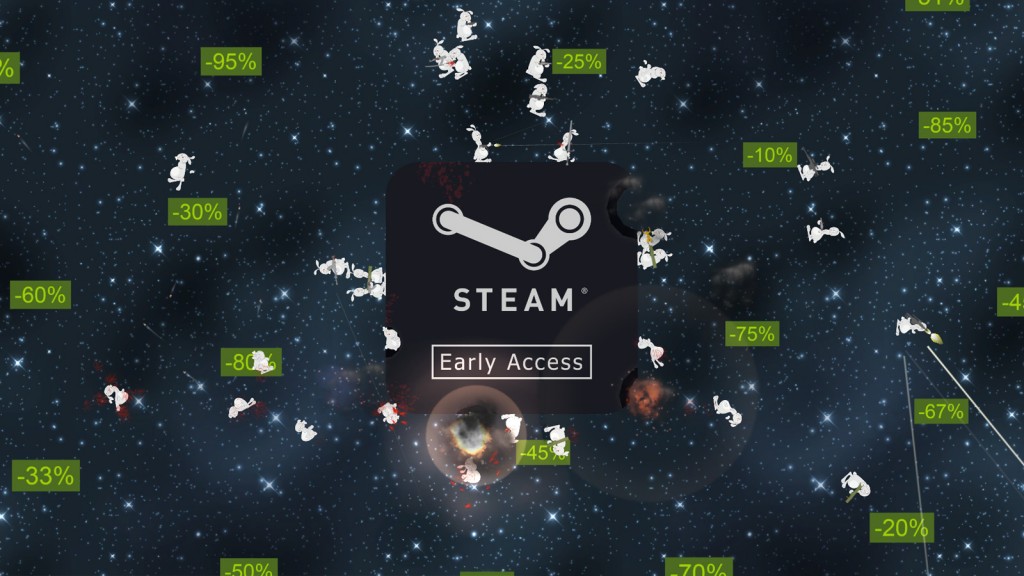 Be advised: bunnies are landing on the Steam planet in the Early Access ...
