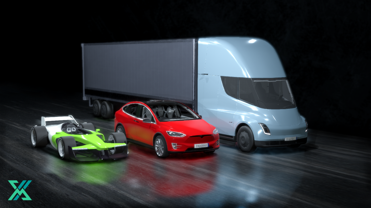 The world's first electric vehicle driving simulator